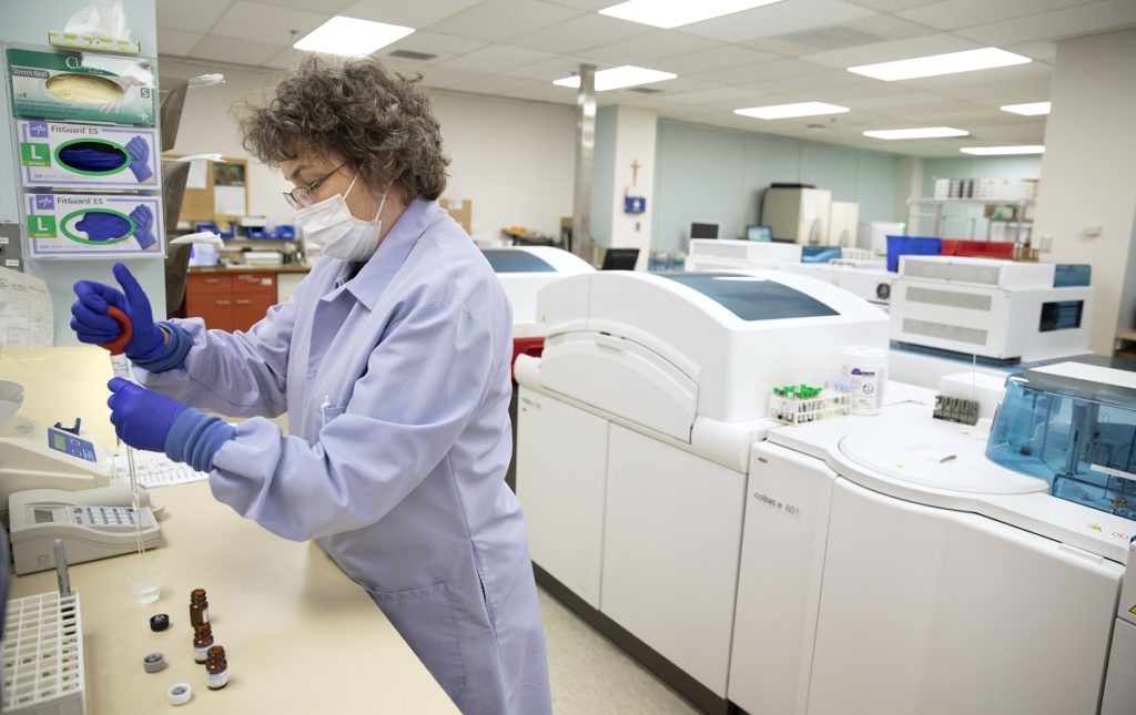 Behind the Scenes on the Front Lines: Laboratories - Penn State Health News