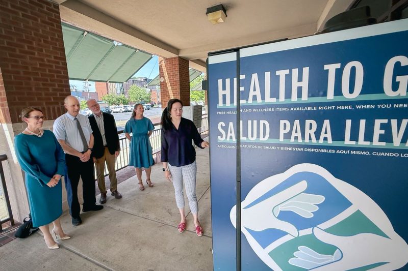 ‘Smart’ public health vending machine expands access to free health ...